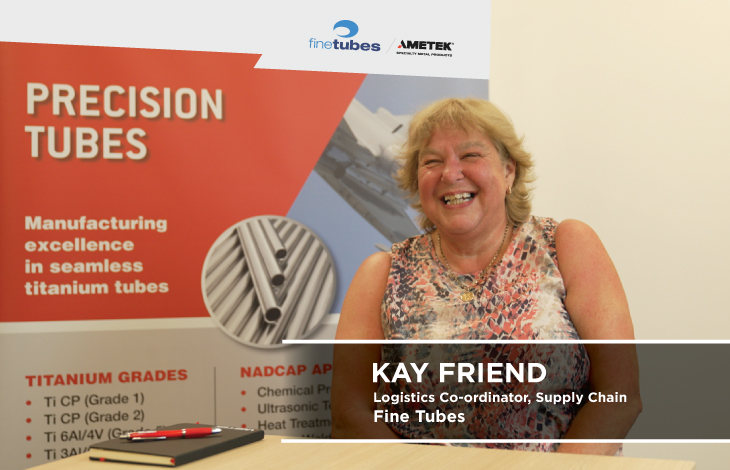 Fine Tubes celebrates 60 years in Plymouth - An interview with Kay Friend